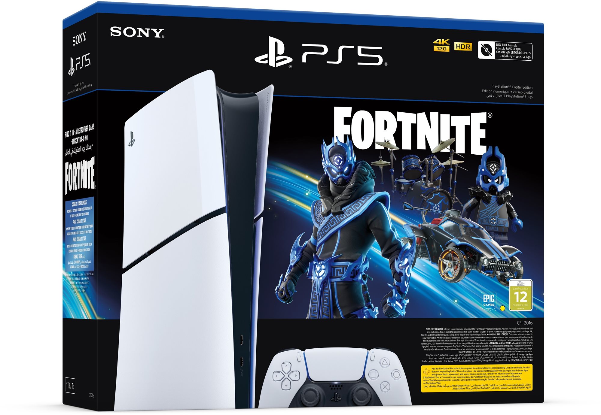 PlayStation 5 (Slim) Digital Edition + Fortnite za 9 490 Kč - Herní ...
