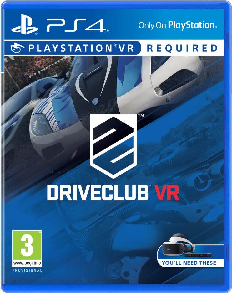 Driveclub VR PS4 VR Console Game Alza.cz