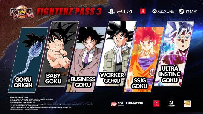 Dragon ball fighterz pass3 store