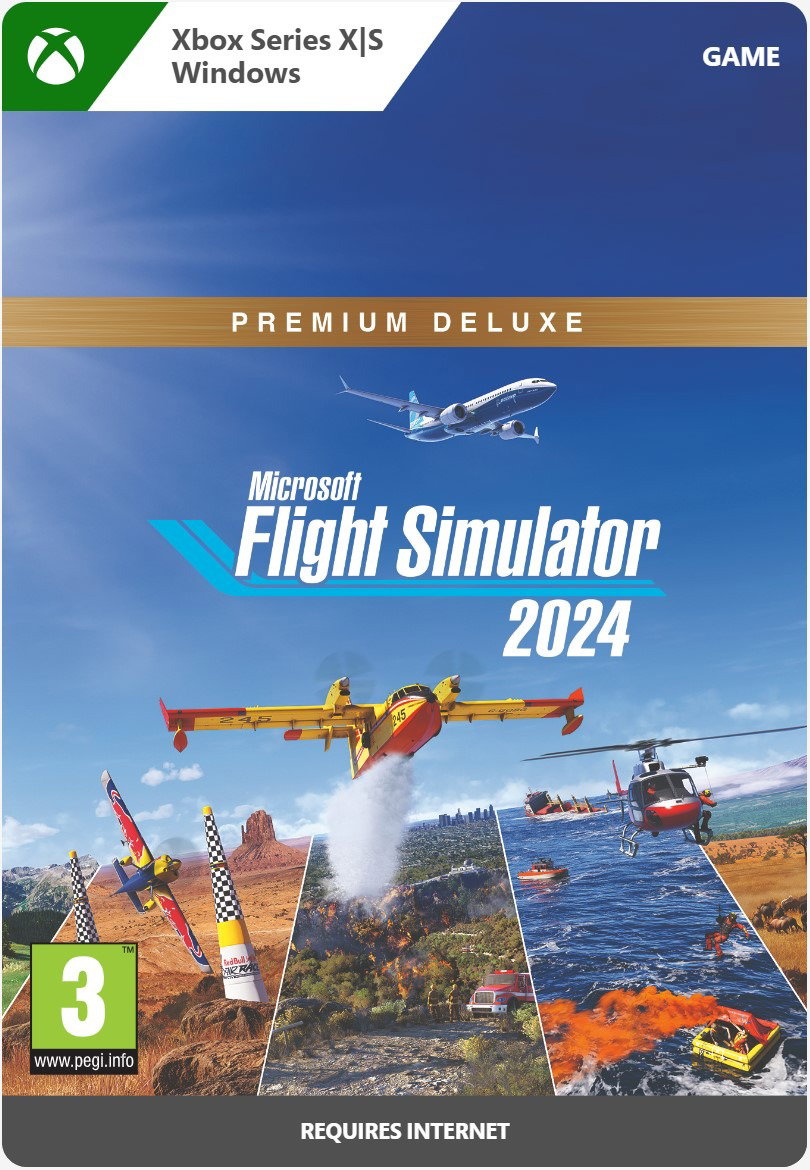 Hra na PC a XBOX Microsoft Flight Simulator 2024 - Premium Deluxe ...