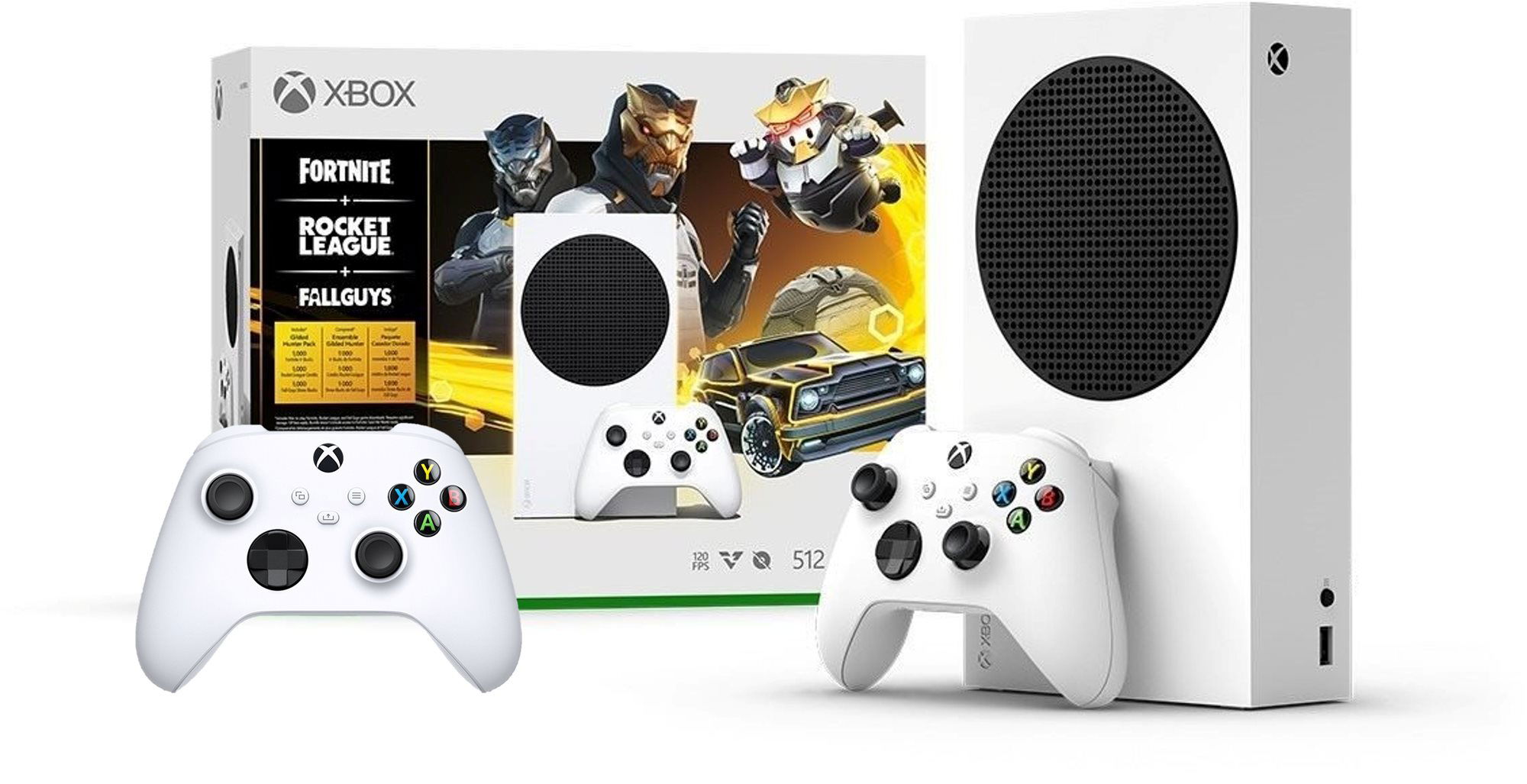 Kiegészítők: Xbox Series S: Holiday Bundle + 2x Xbox Wireless ...