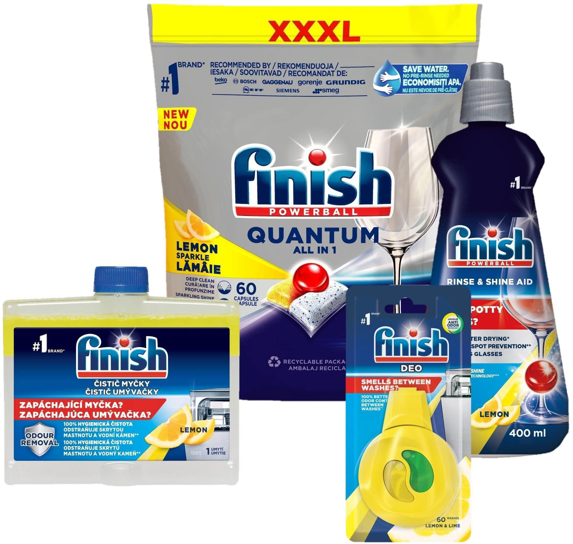 FINISH Quantum All in 1 Starter Pack - Sada drogerie | Alza.cz