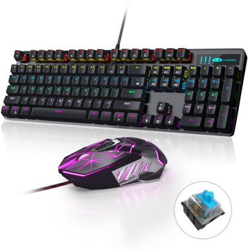 MageGee MK-STORM-B-B Keyboard&Mouse Combo - US - Set klávesnice a myši ...