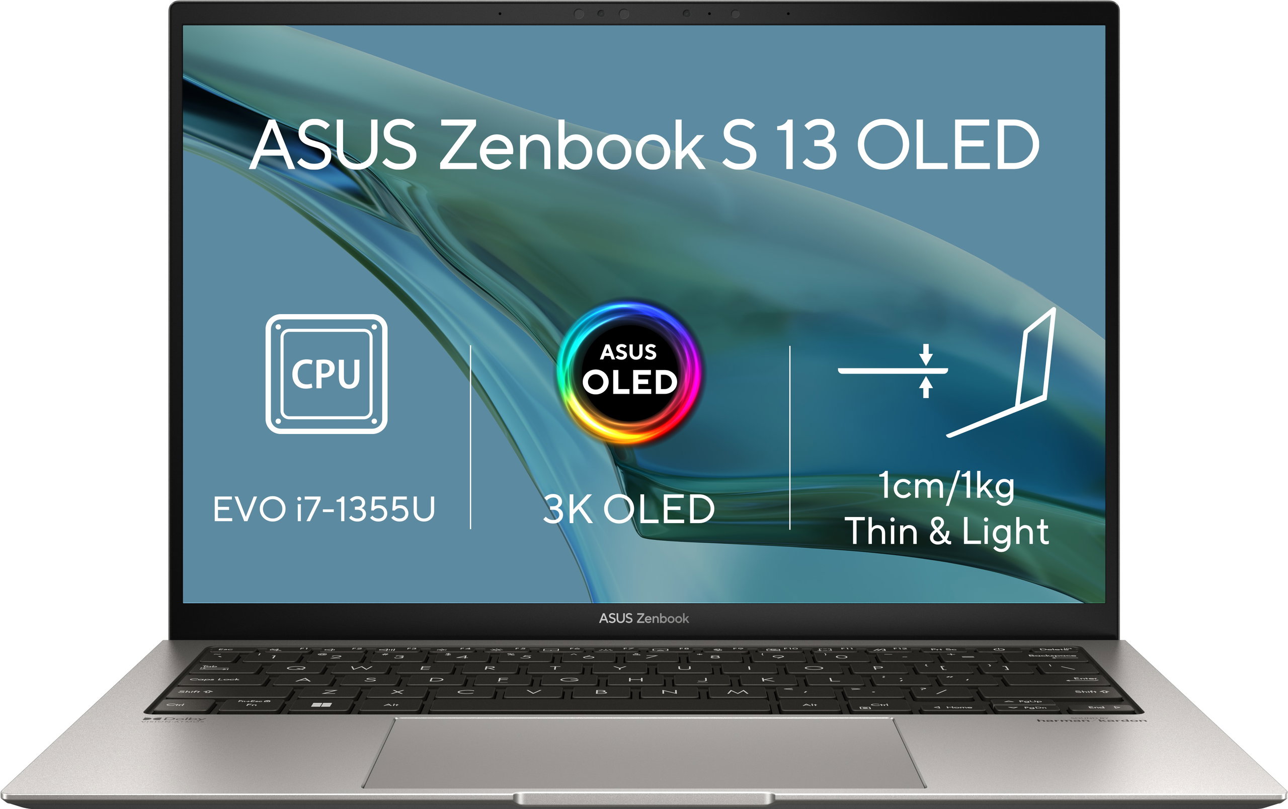 ASUS Zenbook S 13 OLED UX5304VA-OLED075W Basalt Grey - Notebook | Alza.cz