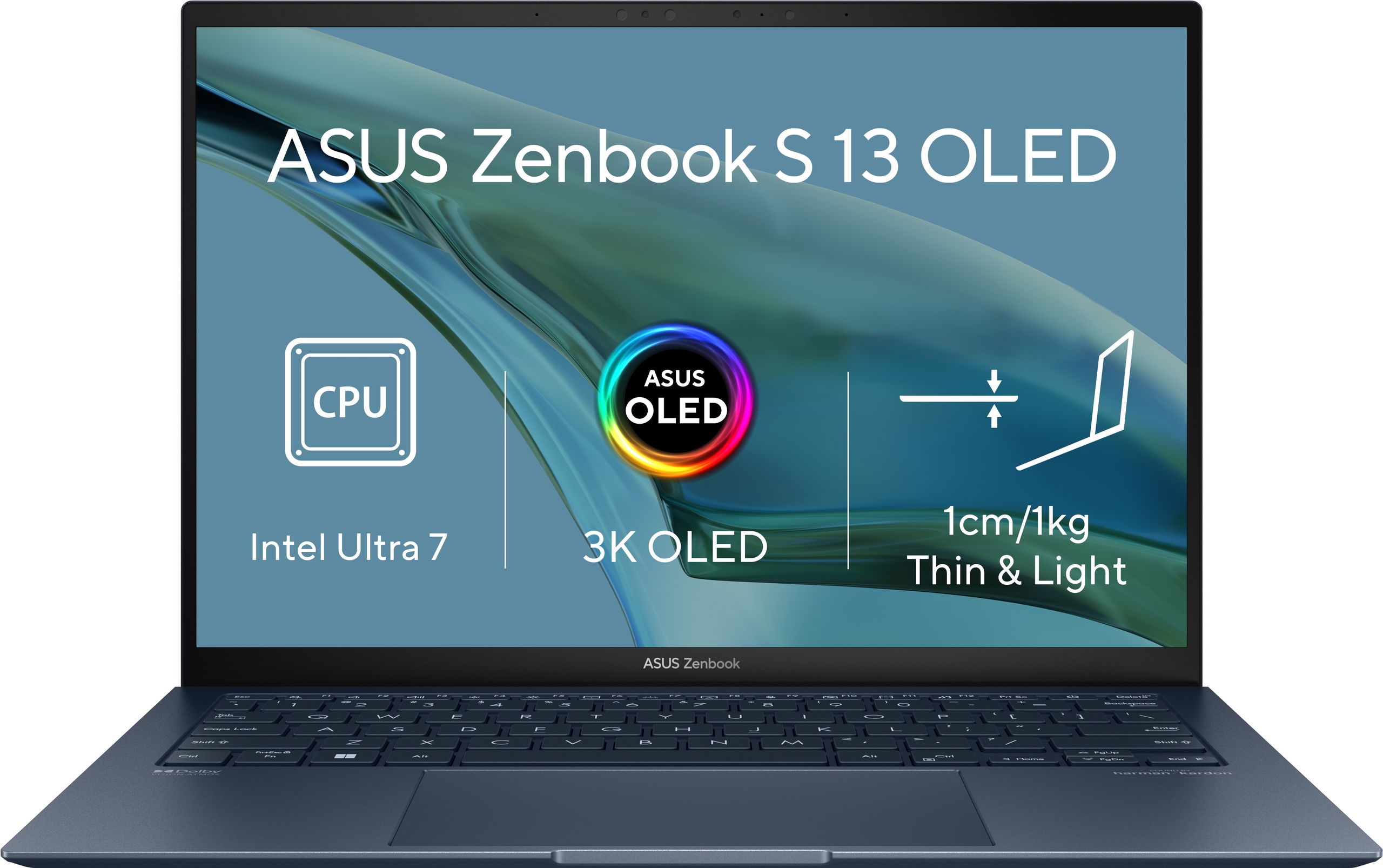 ASUS Zenbook S 13 OLED UX5304MA-OLED008X Ponder Blue celokovový ...