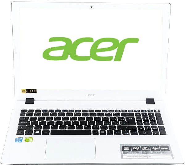 Acer Aspire E15 WeiB Baumwolle Design 2015 Laptop alza