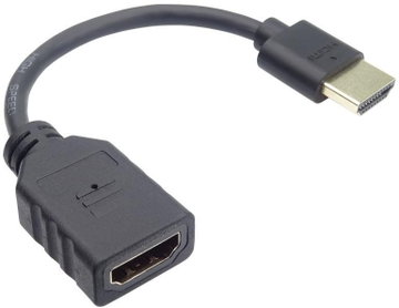 PremiumCord Flexi Adaptér HDMI Male – Female na ohybné zapojenie kábla ...