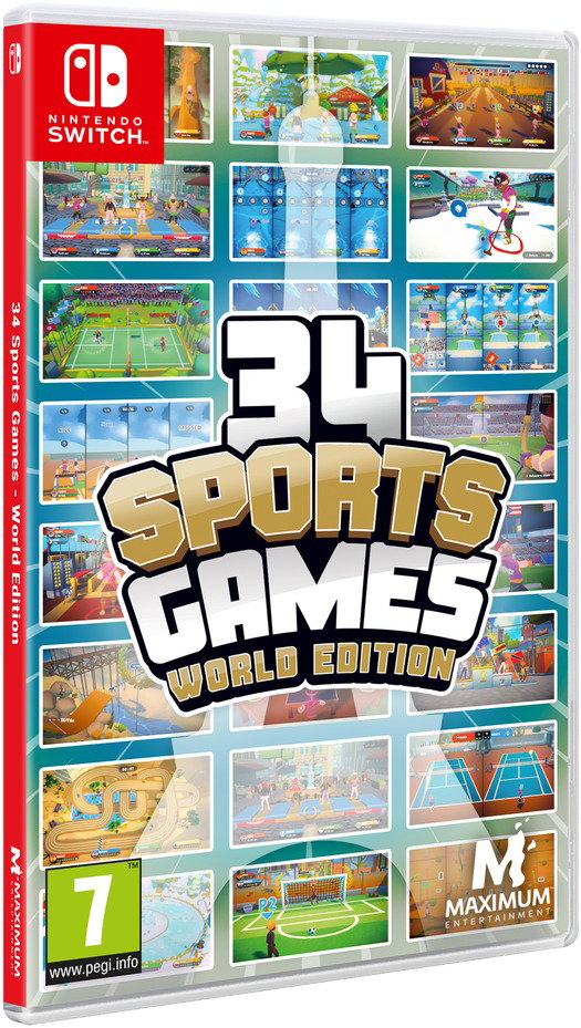 34 Sports Games - World Edition - Nintendo Switch - Hra na konzoli ...