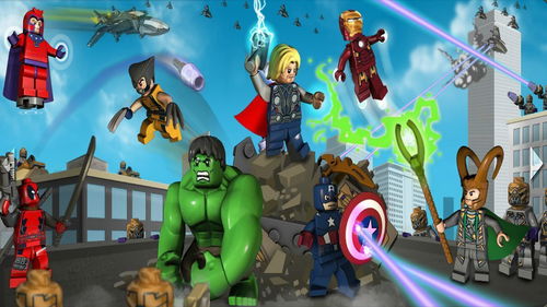 Lego Marvel Heroes Wallpaper