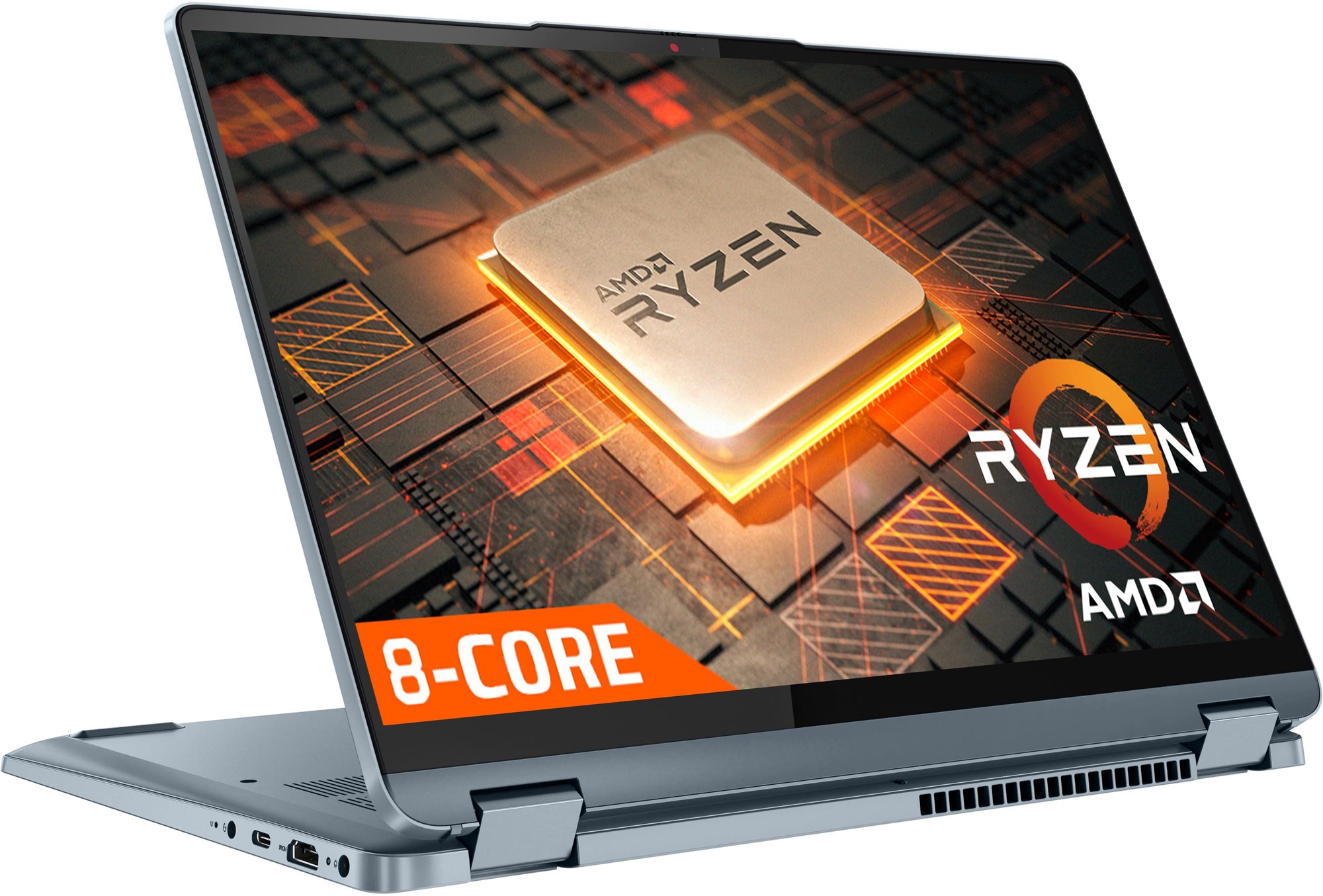 Lenovo IdeaPad Flex 5 14ABR8 Stone Blue + aktivní stylus Lenovo ...