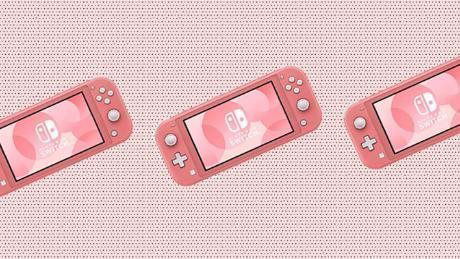 Nintendo Switch Lite Coral Animal Crossing 3M NSO Super Mario 3D World Spielekonsole alza
