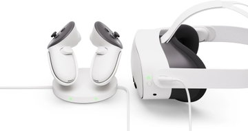 Meta Quest Compact Charging Dock for Quest 3/3S Headsets ...