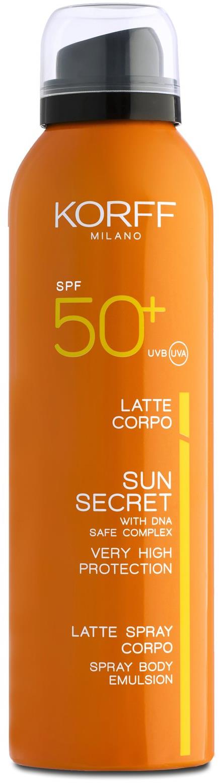 KORFF Sun Secret Spray Body Lotion SPF 50+ 200 ml za 599 Kč - Opalovací ...
