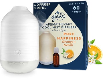 GLADE Aromatherapy Cool Mist er Diffuser Pure Happiness 1 + 17,4 ml ...