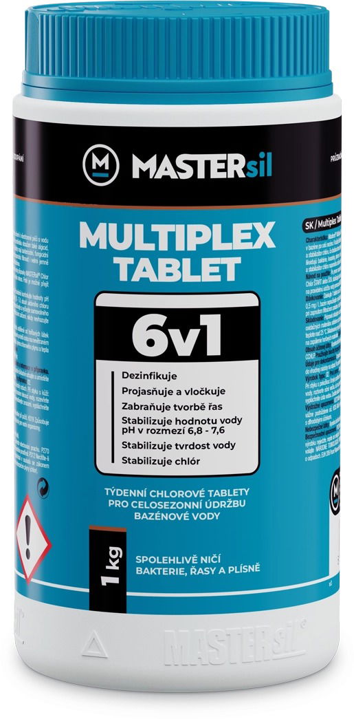 MASTERsil Multiplex Tablet 200g 1 kg za 219 Kč - Bazénová chemie | Alza.cz
