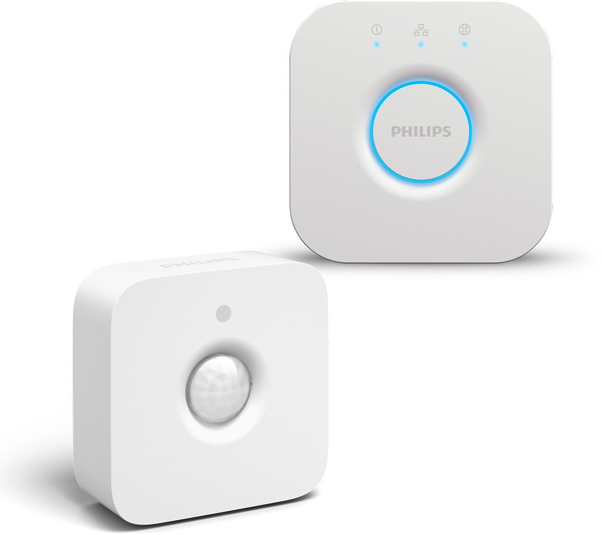 Philips HUE Bridge EU + Philips Hue Motion Sensor EU - Sada chytrého ...