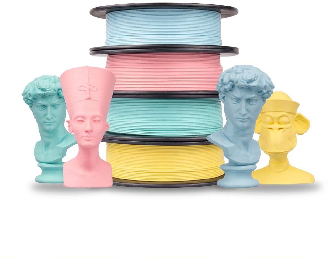 Filament PM 1.75 PLA+ Pastel Pack + Vzorky - Filament | Alza.cz