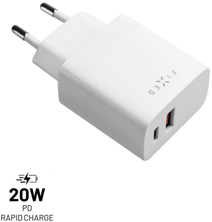 Fixed S Usb C A Usb Výstupem A Podporou Pd A Qc 3 0 20w Bílá Za 249 Kč