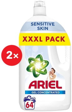ARIEL Sensitive Skin 2× 3,52 l (128 praní) - Prací gél | Alza.sk