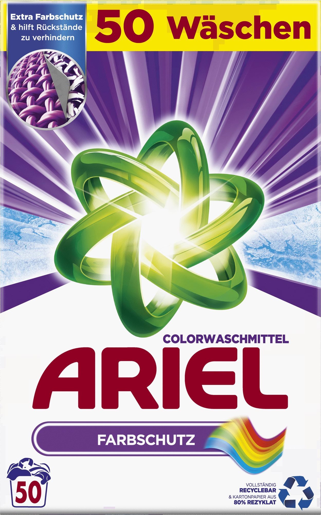 ARIEL Dach Color+ 3,25 kg (50 praní) za 319 Kč - Prací prášek | Alza.cz