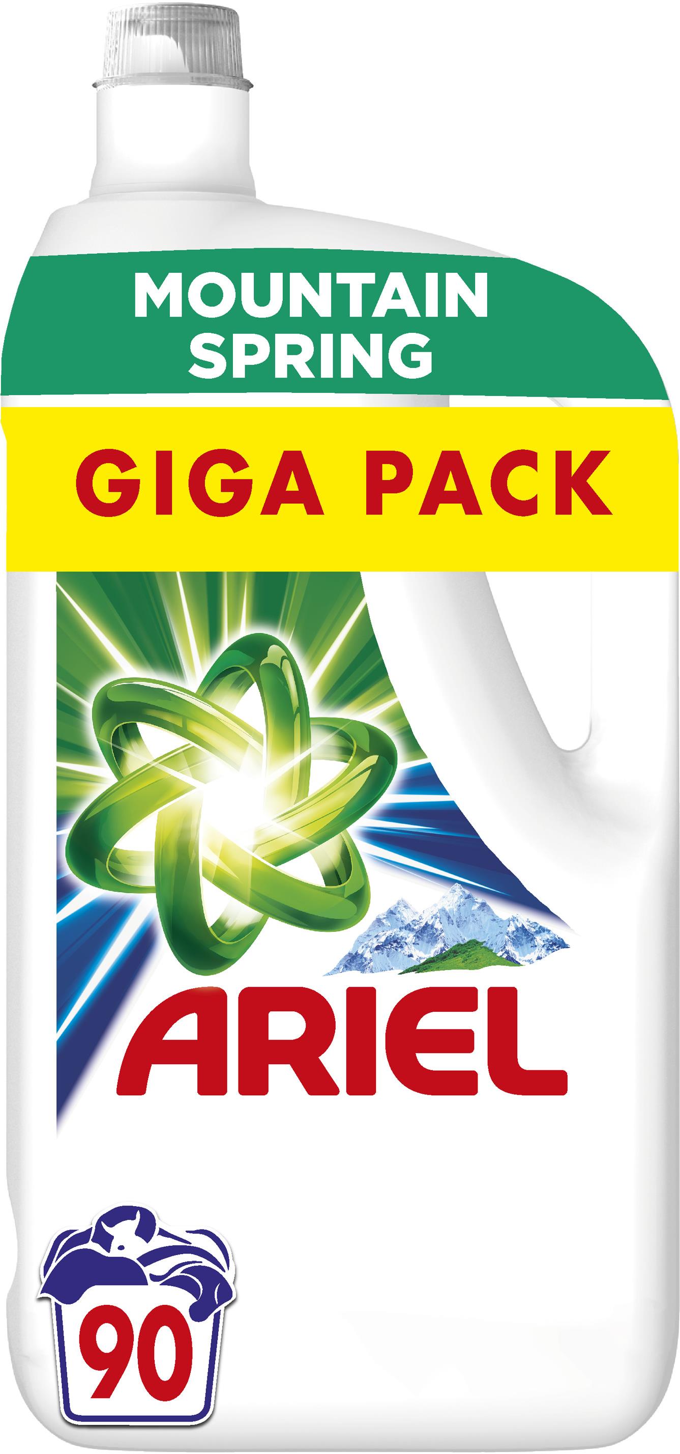 ARIEL Mountain Spring 4,5 l (90 praní) - Prací gel | Alza.cz