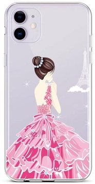 TopQ iPhone 11 silikon Pink Princess 45055 - Kryt na mobil | Alza.cz