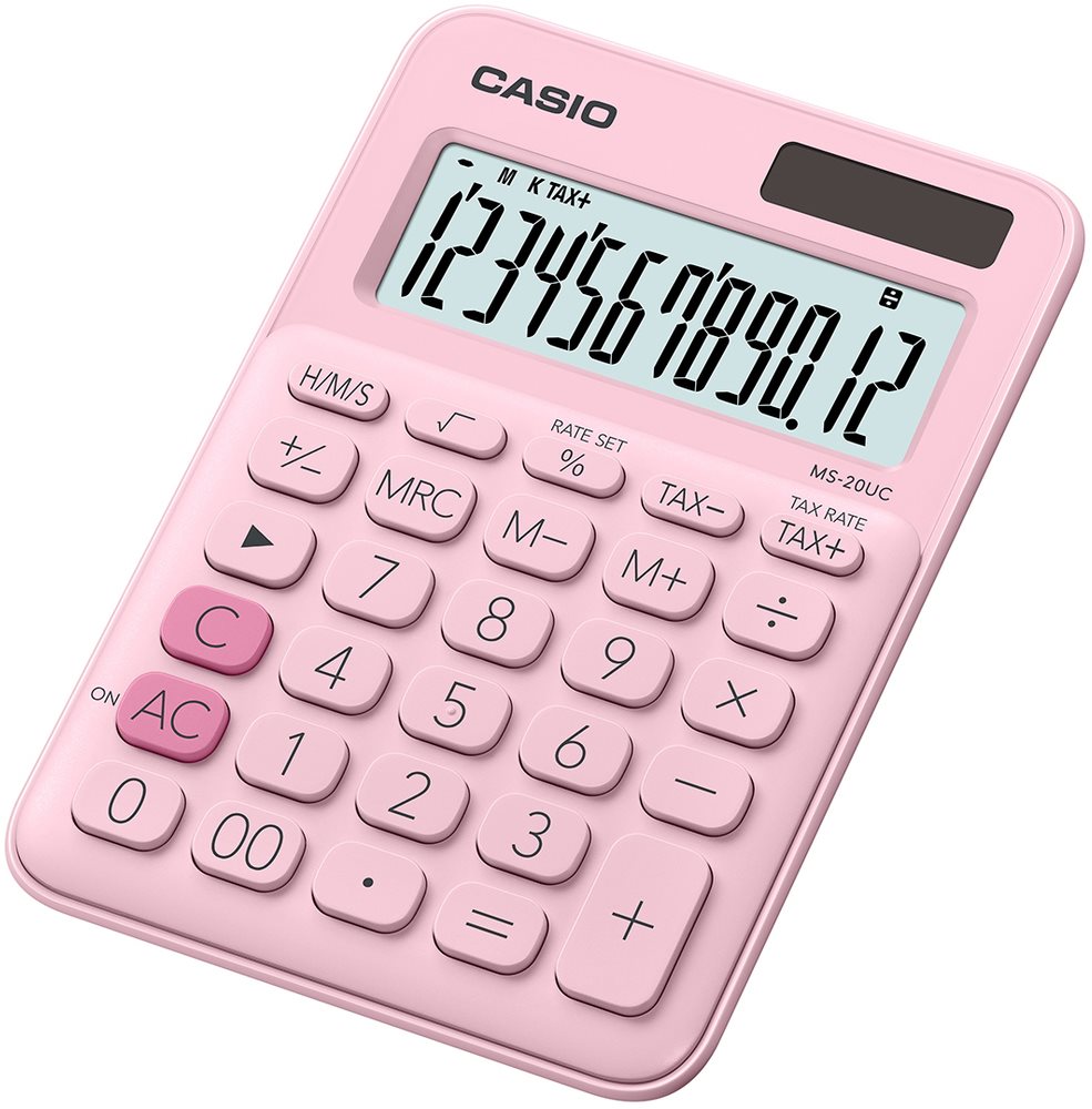 CASIO MS 20 UC ružová za 12,90 € - Kalkulačka | Alza.sk