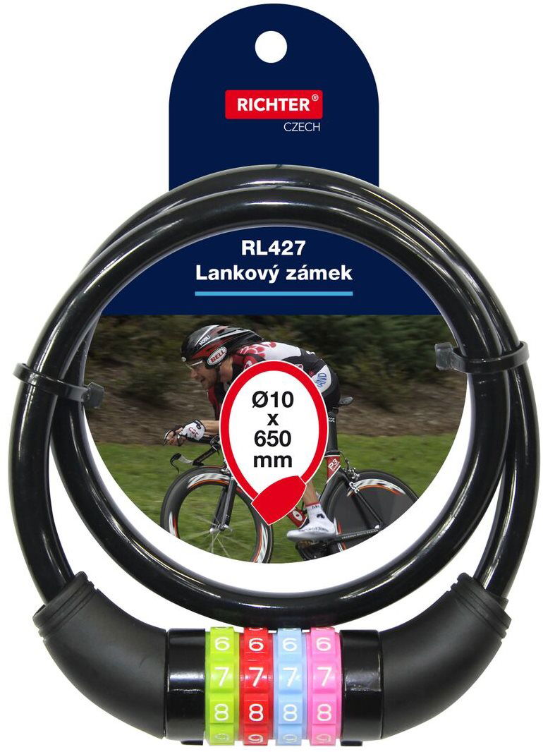 Richter Czech RL.427-3.10x650.CRN - Zámek na kolo | Alza.cz