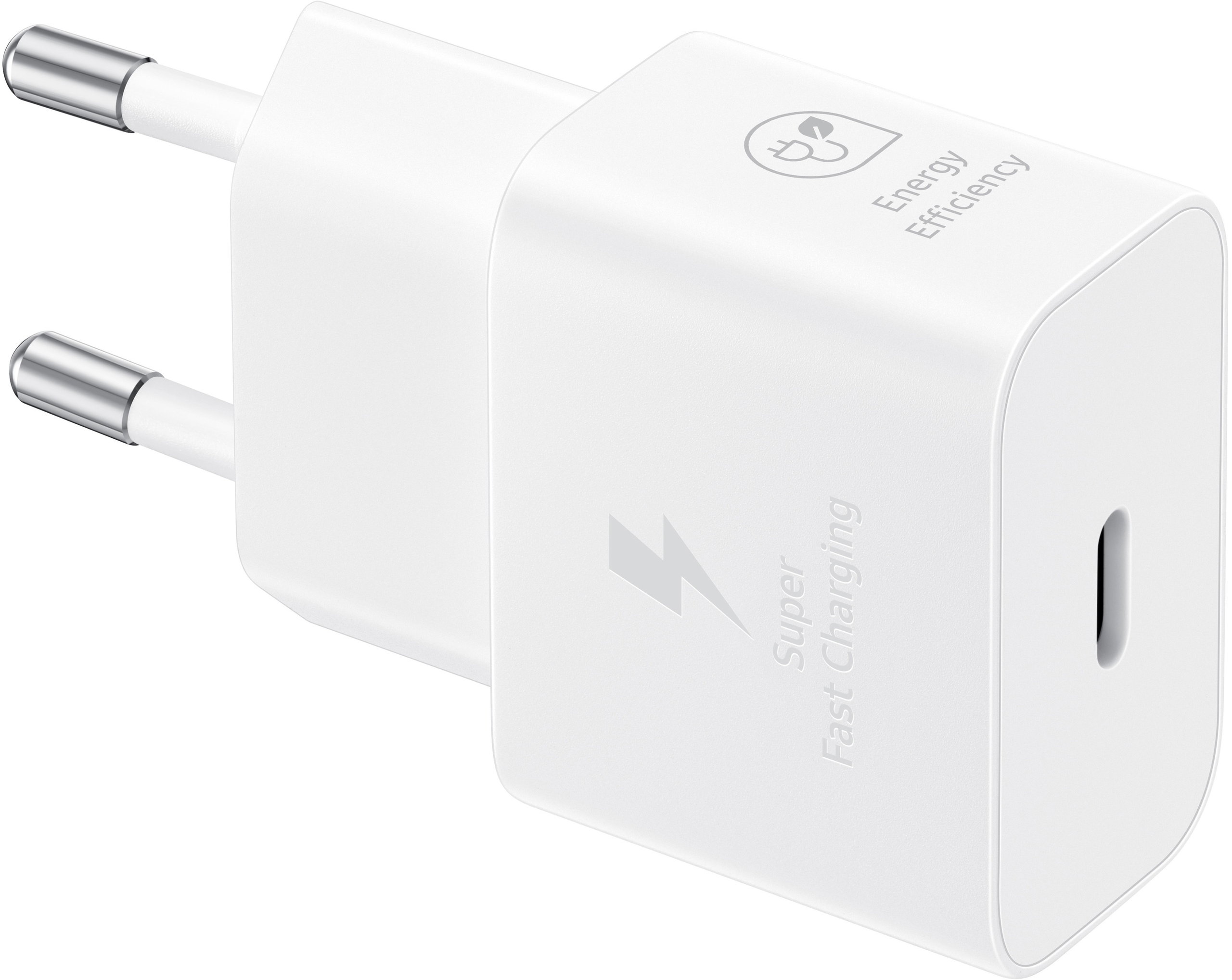 Samsung nabíjecí adaptér USB-C (25W) bílý bez kabelu v balení ...