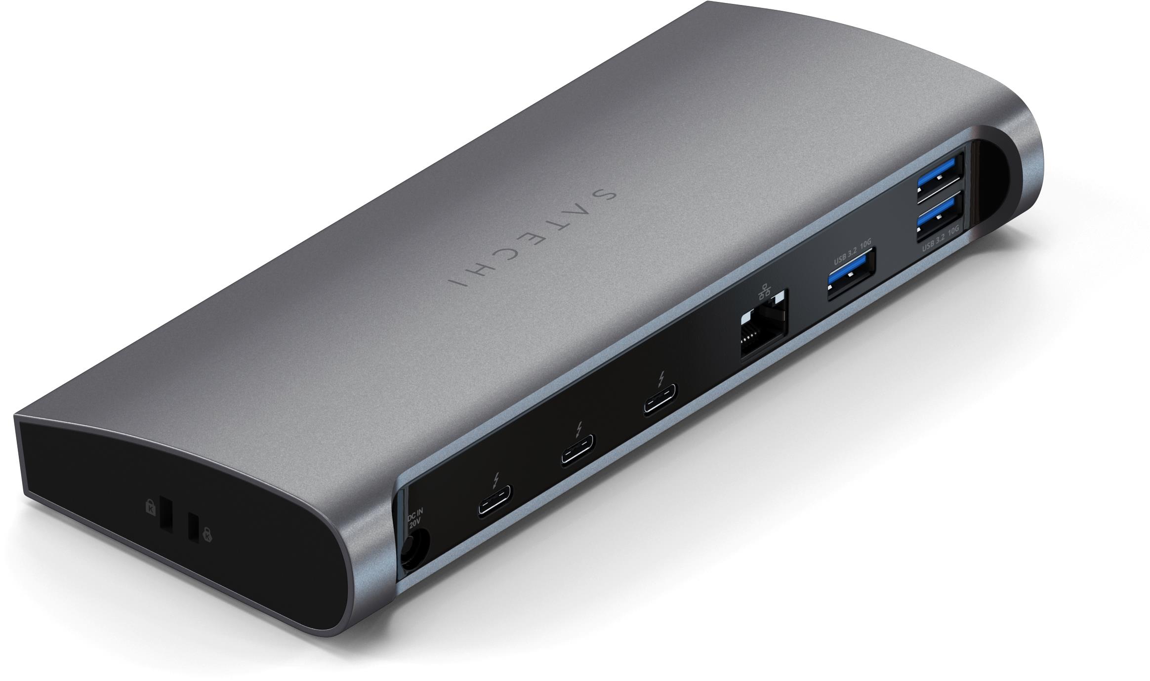 Satechi Aluminium Thunderbolt 4 Dock - Space Grey - Dokovací stanice ...