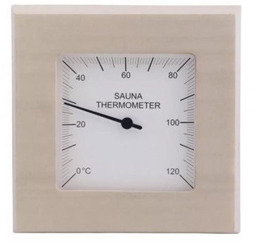 Sentiotec Teplomer – osika, štvorec - Teplomer do sauny | Alza.sk
