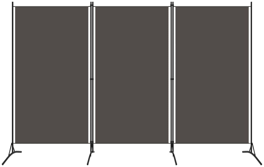 3dílný paraván antracitový 260 x 180 cm - Paraván | Alza.cz