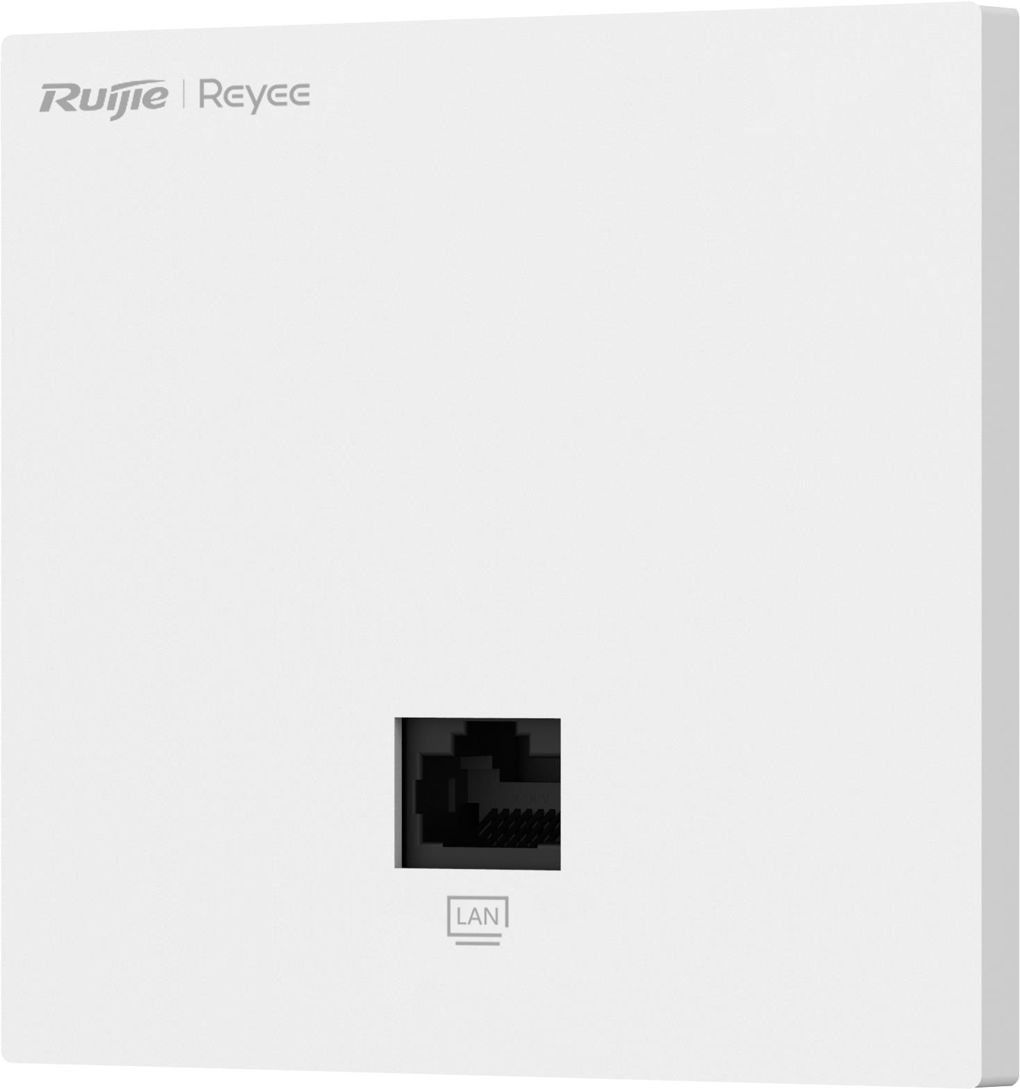 Ruijie Networks Reyee RG-RAP1261, Wi-Fi 6 AX3000 Ultra-Thin Wall Plate ...