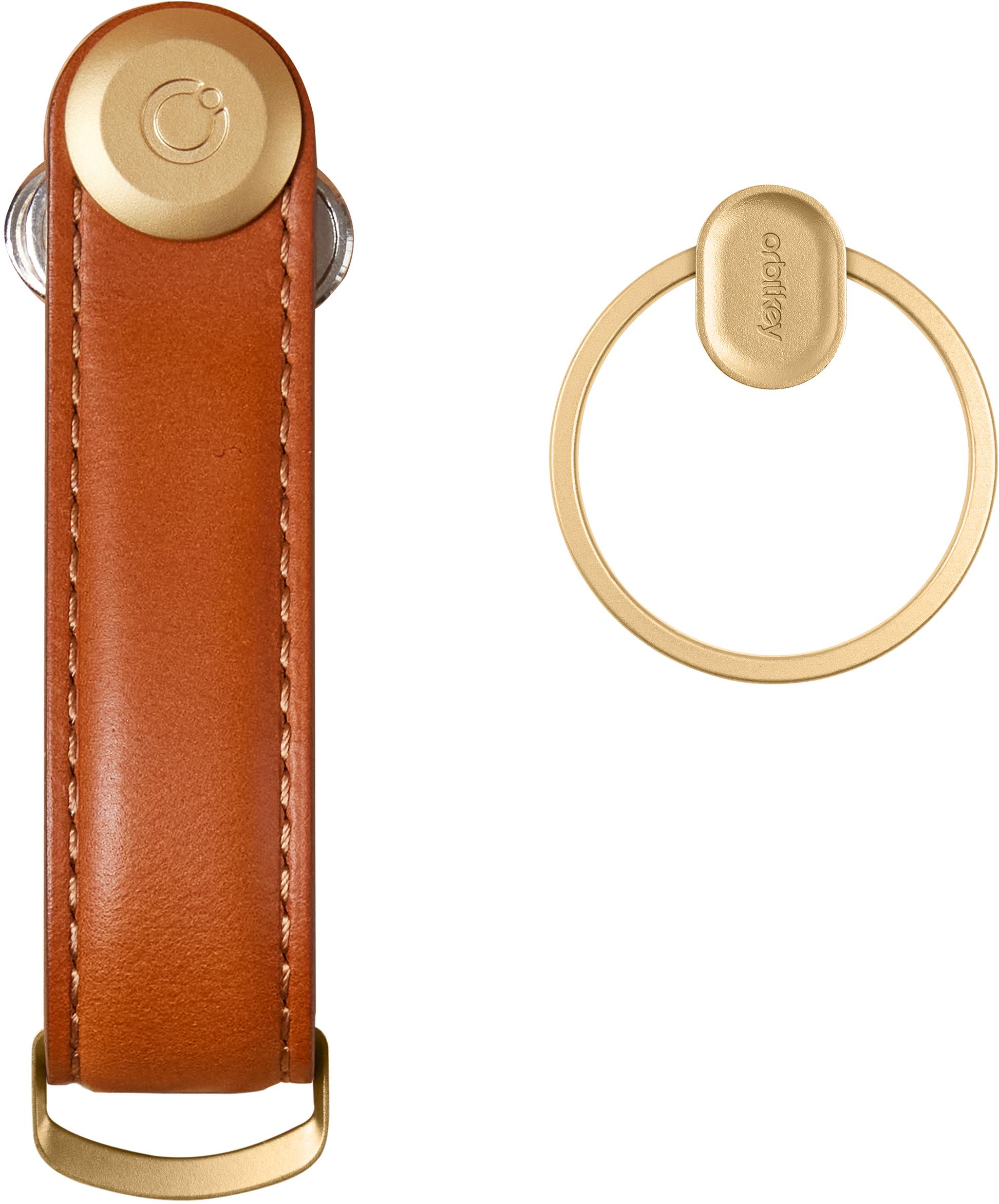 ORBITKEY Key Organizer Set + Ring — Cognac - Kulcstartó | Alza.hu