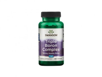 Swanson Triple Boron Complex (Bor), 3 mg, 250 kapslí - Doplněk stravy ...