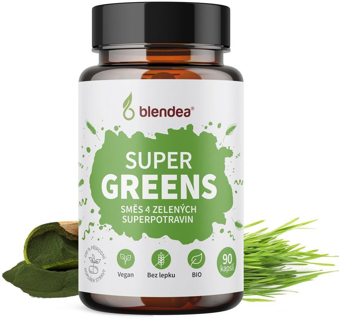 Blendea Supergreens, 90 kapslí - Doplněk stravy | Alza.cz