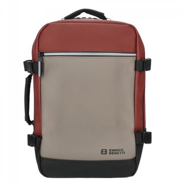 Enrico Benetti Bergen backpack underseater taupe-burgundy - Batoh | Alza.cz