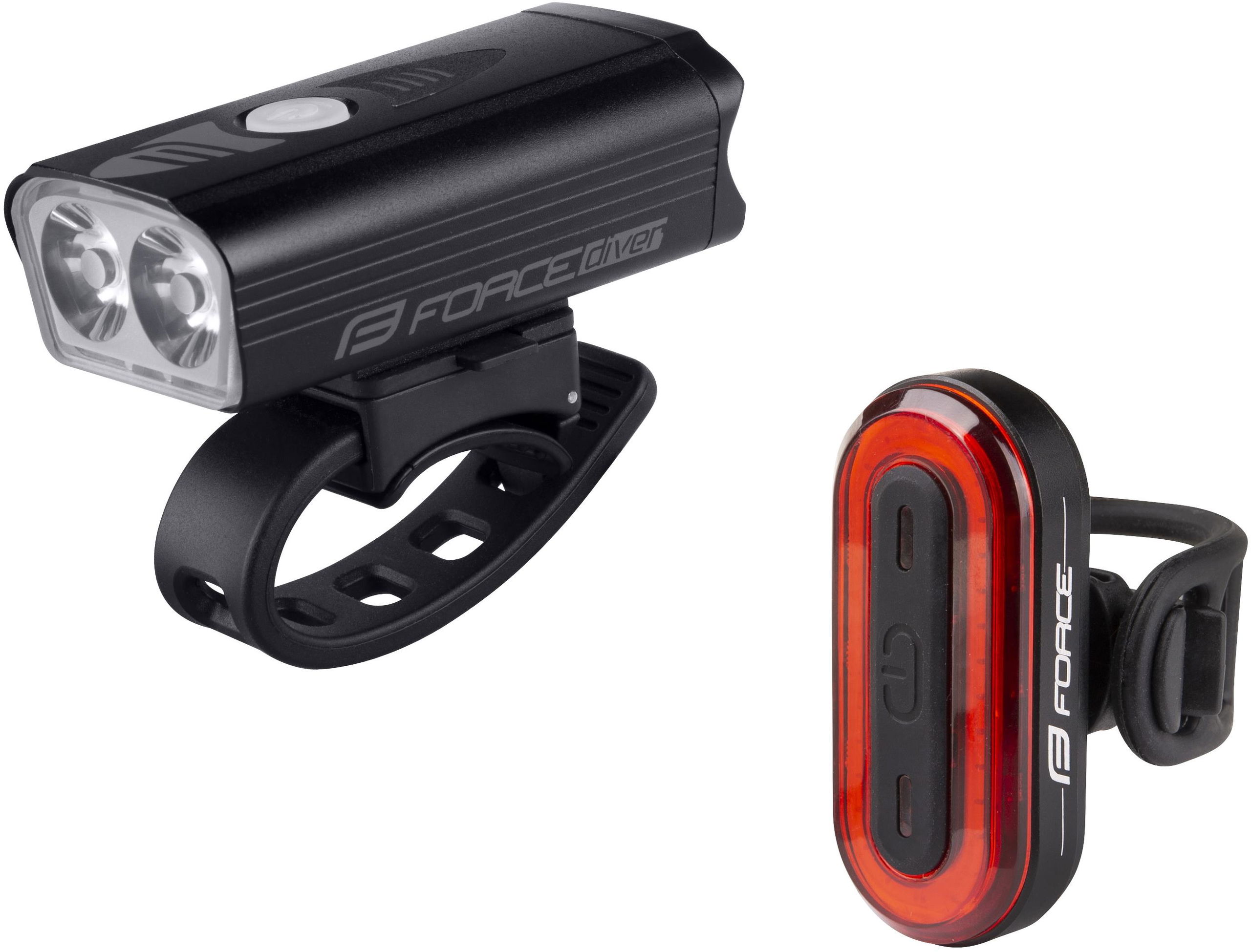 Force Diver ARC sada USB přední + zadní - Světlo na kolo | Alza.cz