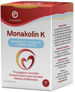Galmed Monakolin K 60 tablet za 329 Kč - Doplněk stravy | Alza.cz