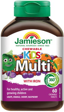 Jamieson Kids Multivitamin 60 cucacích tablet - Multivitamín | Alza.cz