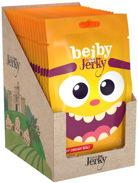 Jihočeské Jerky Bejby krůtí 400 g (20 x 20 g) - Sušené maso | Alza.cz