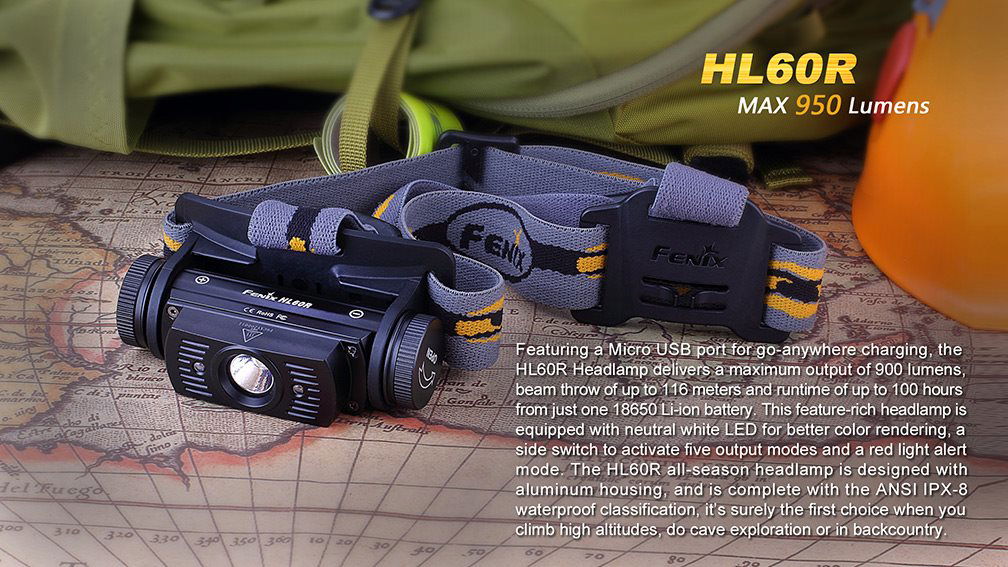 Fenix HL60R Headlamp Alza.cz
