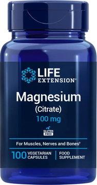 Life Extension Magnesium (Citrate) EU 100 mg 100 kapslí - Hořčík | Alza.cz
