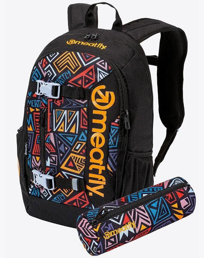 Meatfly BASEJUMPER Backpack, Dancing Earth - Městský batoh | Alza.cz