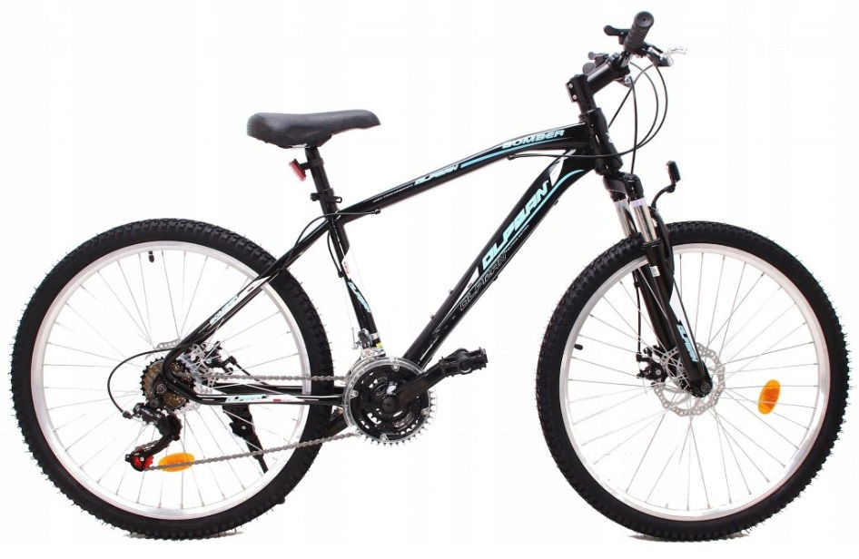 Olpran 26" Bomber Sus Full Disc Gentle (Forever) Černá/Modrá - Alu ...