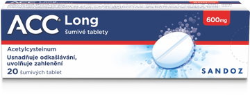 ACC LONG 600 mg 20 šumivých tablet - Léčivý přípravek | Alza.cz