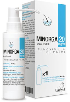 Minorga 20 mg/ml kožní roztok 60 ml - Léčivý přípravek | Alza.cz
