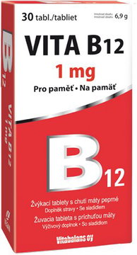 Vitabalans Vita B12 1 mg 30 tablet - Vitamín B | Alza.cz