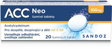 ACC NEO 100 mg 20 šumivých tablet - Léčivý přípravek | Alza.cz