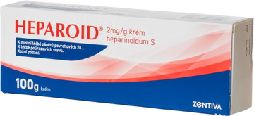 Heparoid 2 mg/g krém 100 g - Léčivý přípravek | Alza.cz
